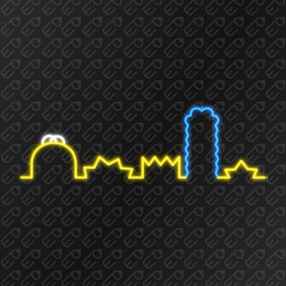 Neón LED - Simpsons | Drawmeaneon